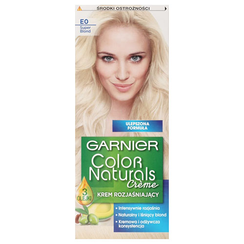 קרם הבהרה לשיער בלונד טבעי – GARNIER COLOR NATURALS Creme Hair ...